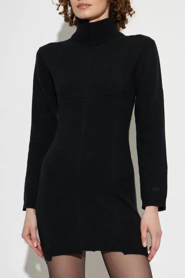 Vetements High-neck Mini Dress