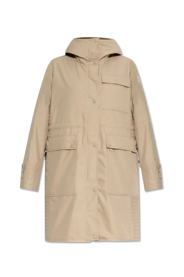 Moncler Coat With Down Vest