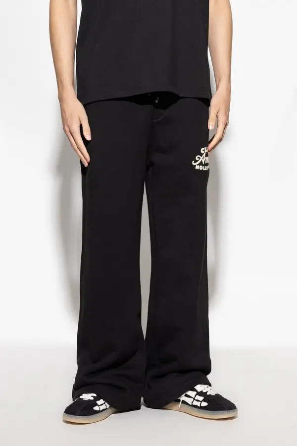 Amiri Club Hollywood" Logo Trousers