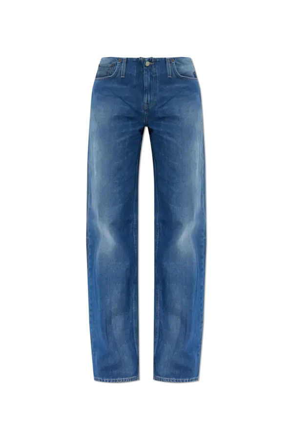 Acne Studios Jeans With Logo Patch