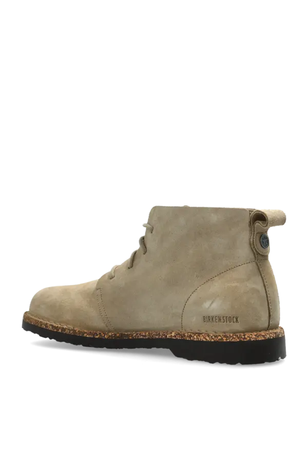 BIRKENSTOCK Uppsala Mid Suede Ankle Boots - Beige
