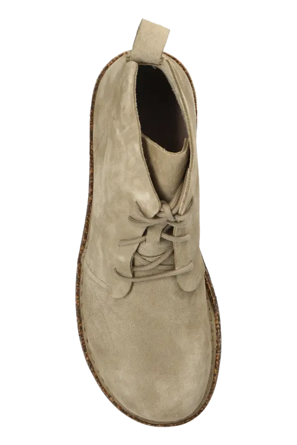 BIRKENSTOCK Uppsala Mid Suede Ankle Boots - Beige