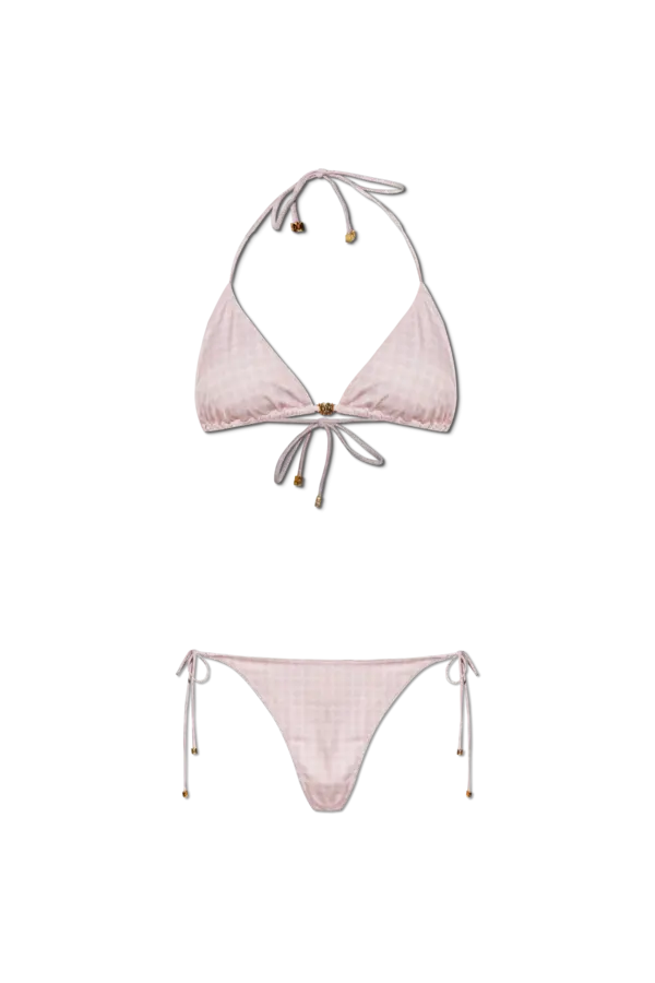 Amiri Two-piece Triangle Bikini - Pink