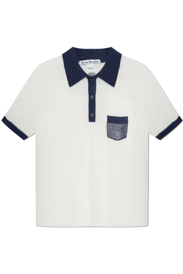 Acne Studios Polo Shirt With Pocket