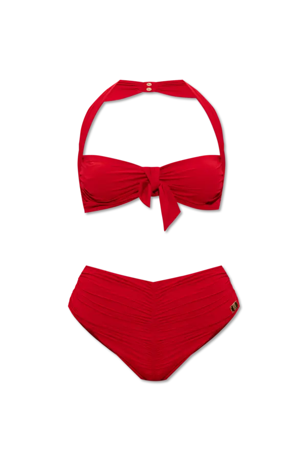 Balmain Two-piece Swimsuit - Red
