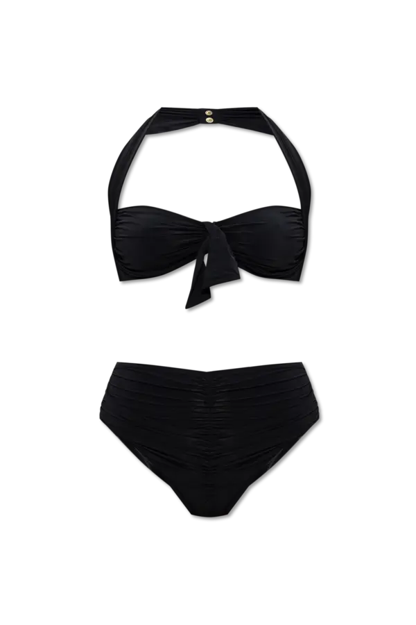 Balmain Two-piece Swimsuit - Black