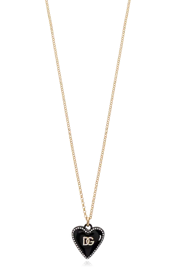 Dolce & Gabbana Heart Pendant Necklace - Gold