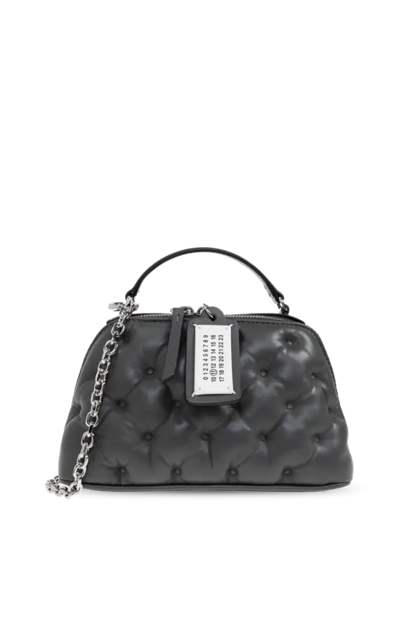 MAISON MARGIELA Matelassé Leather Handbag - Grey