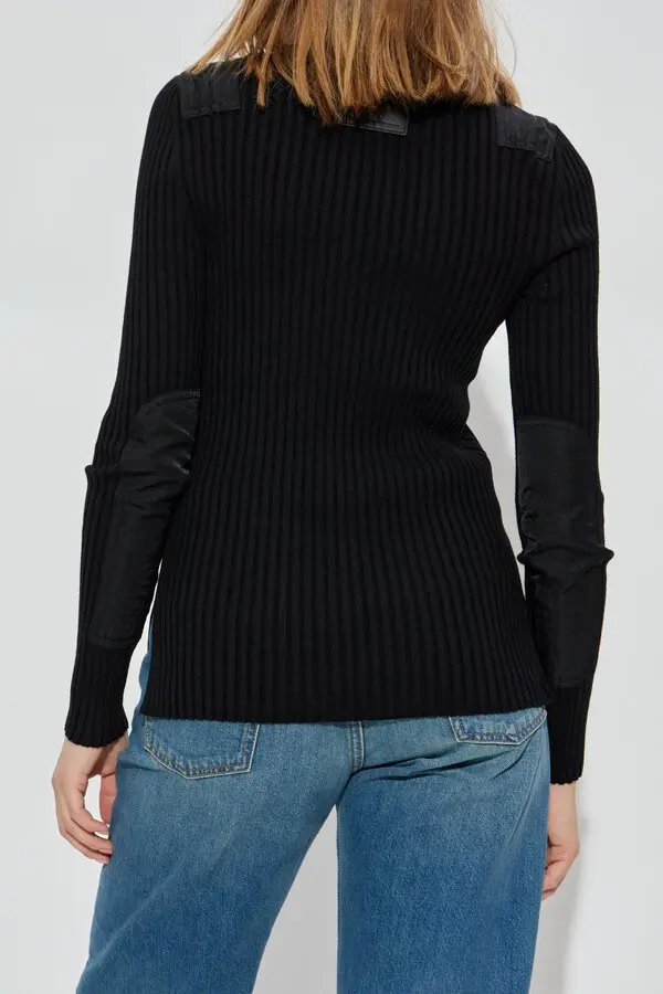 Helmut Lang Ribbed Long-sleeve Top