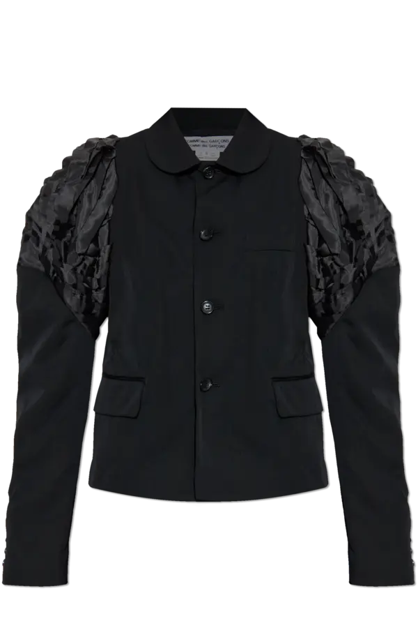 CDG BY COMME DES GARÇONS Blazer With Decoratively Finished Sleeves