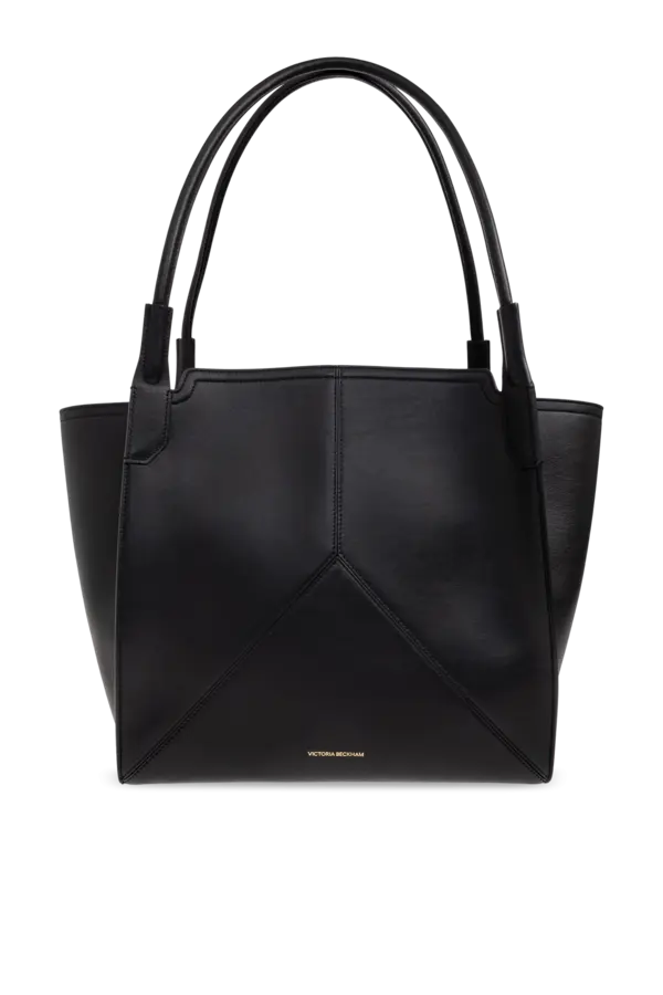 Victoria Beckham Leather Shopper Bag - Black