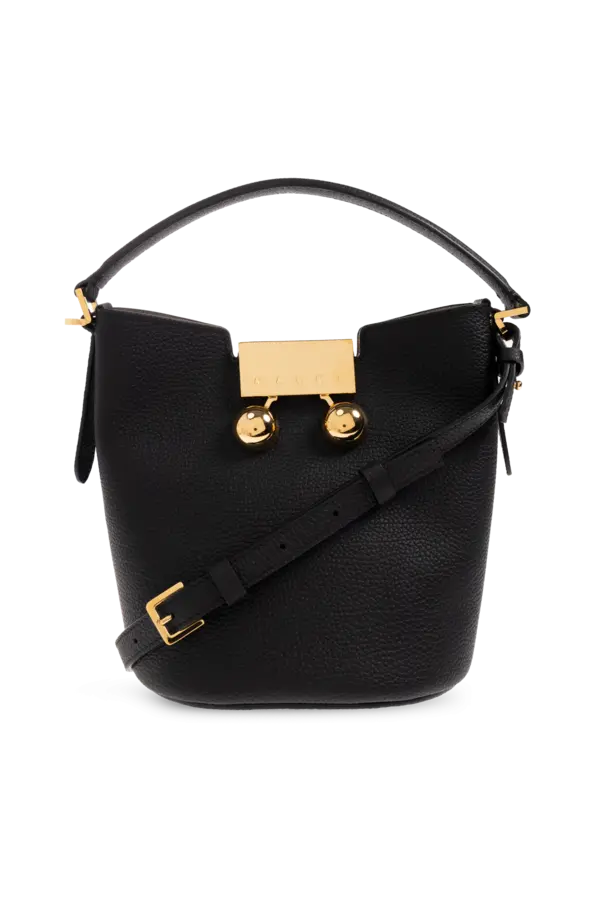 Marni Trunkaroo’ Bucket Bag - Black