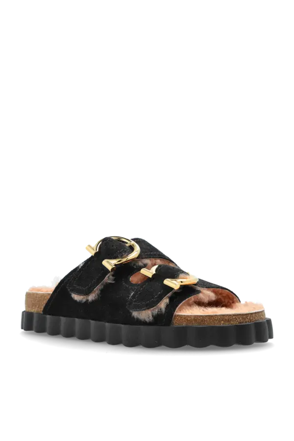 FERRAGAMO Kapalua Suede Slides