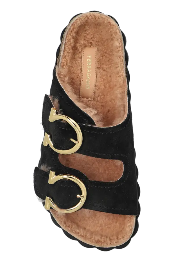 FERRAGAMO Kapalua Suede Slides