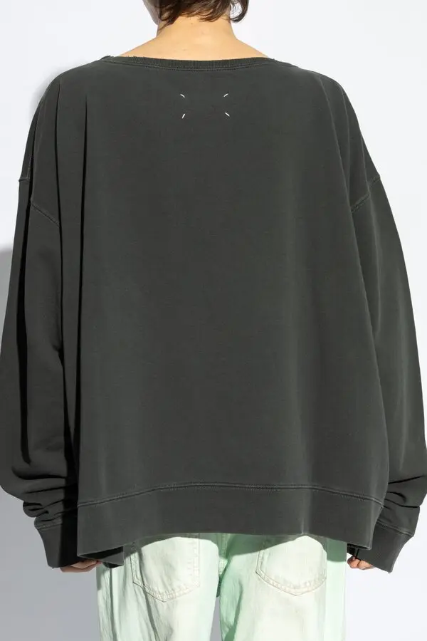 MAISON MARGIELA Vintage Effect Sweatshirt