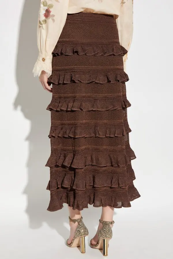 Zimmermann Ruffled Skirt
