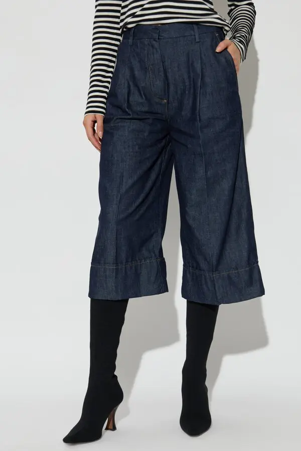 Munthe Lynhaven Cropped Boyfriend Trousers