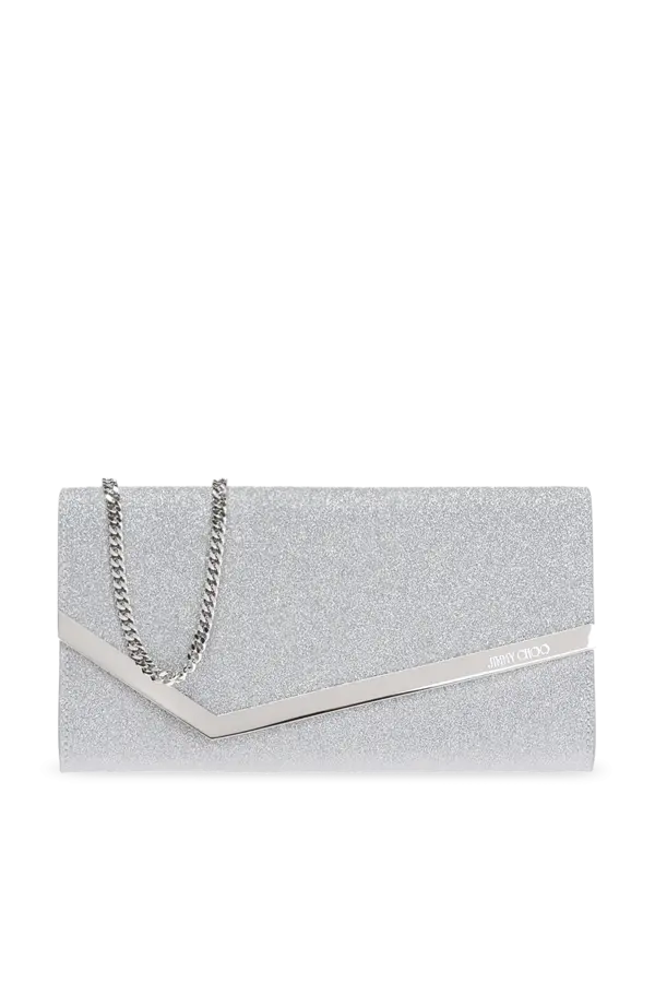 JIMMY CHOO Emmie Shoulder Bag - Silver
