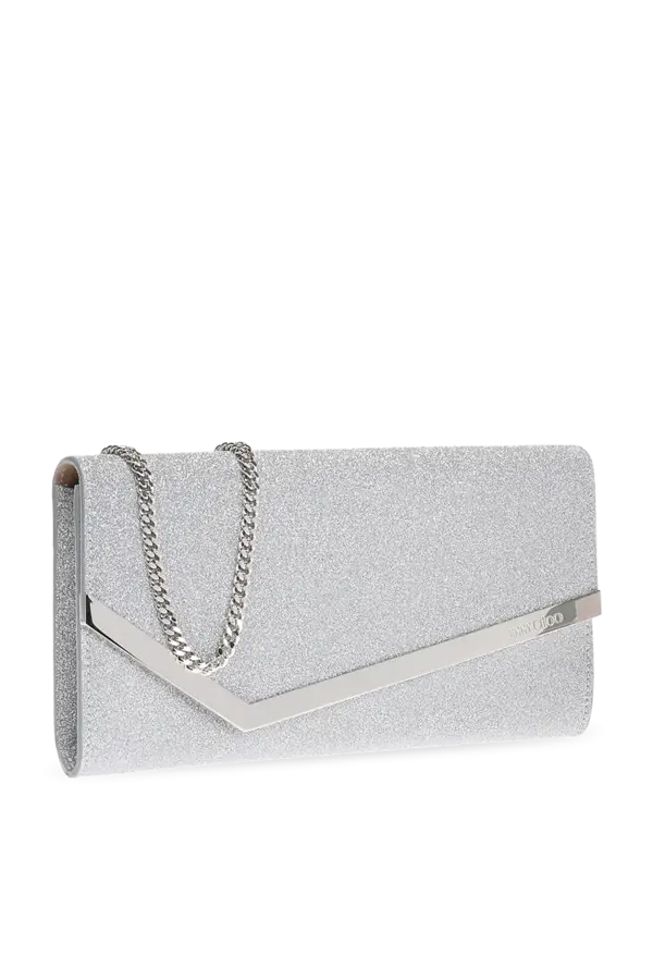 JIMMY CHOO Emmie Shoulder Bag - Silver