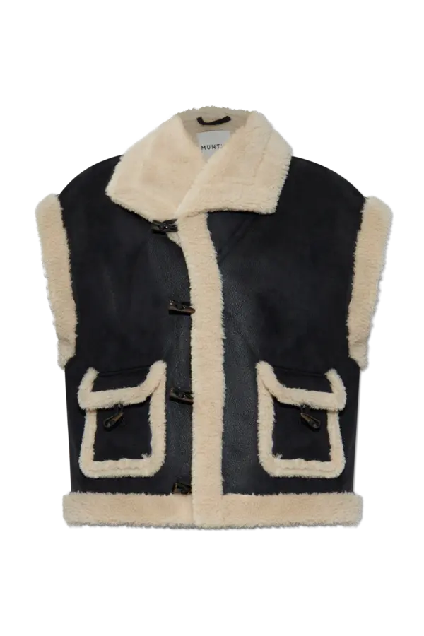 Munthe Lurple Vest - Black