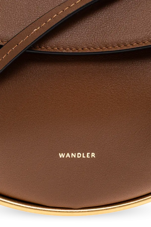 WANDLER Kate Mini Shoulder Bag - Brown