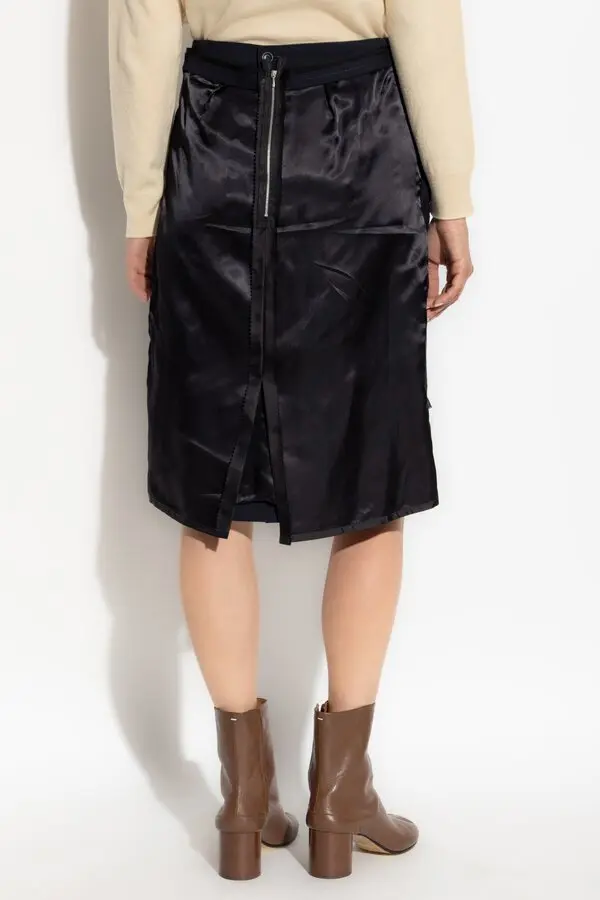 MAISON MARGIELA Skirt With Raw Hem