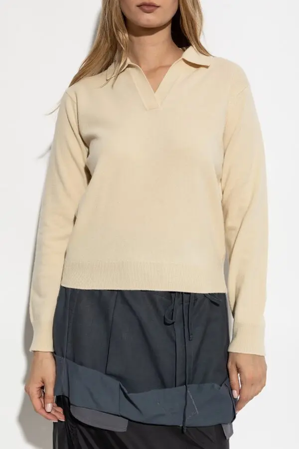 MAISON MARGIELA Wool Polo Shirt