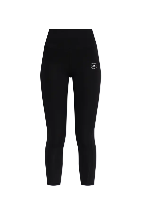Adidas By Stella McCartney Leggings With Logo - Black