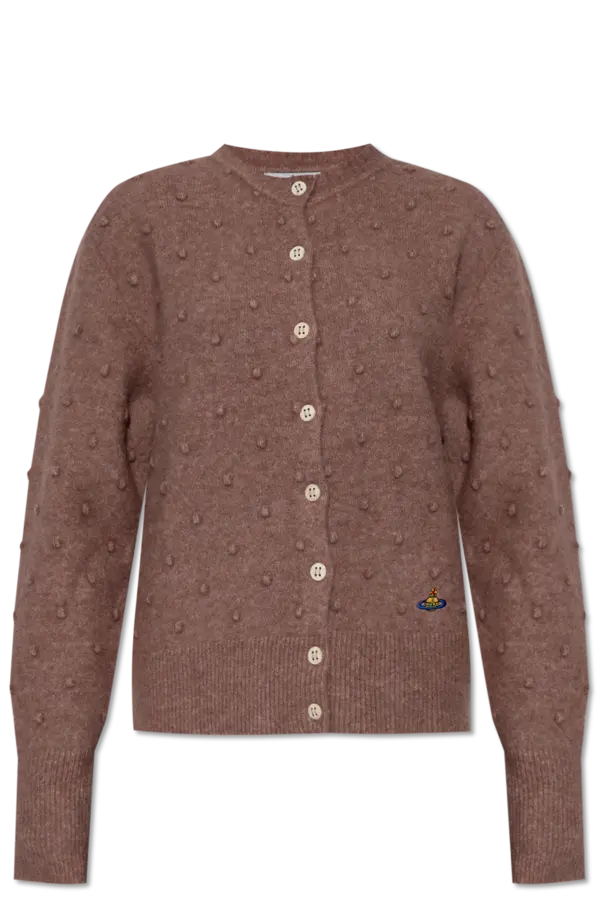 VIVIENNE WESTWOOD Wool Cardigan - Brown