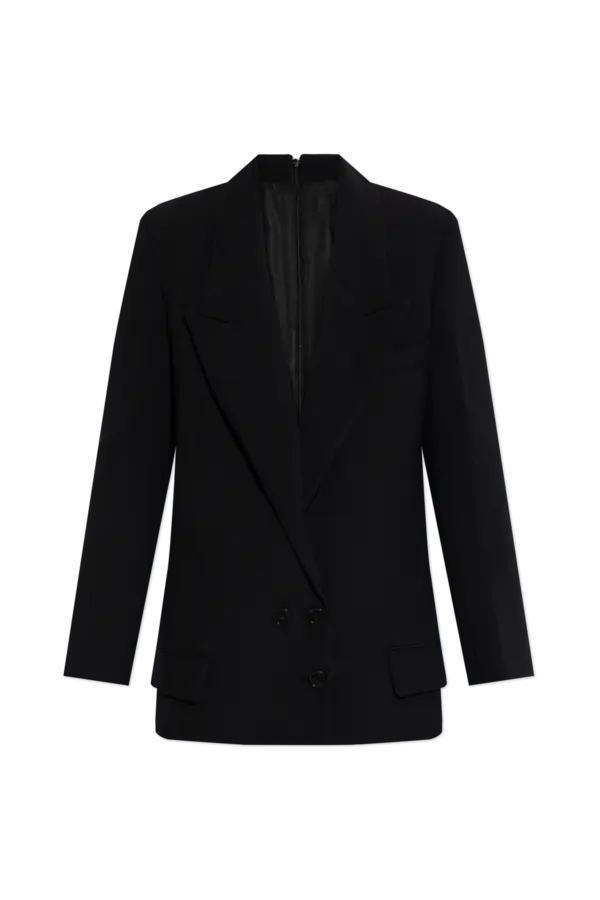 Victoria Beckham Double-breasted Blazer - Black
