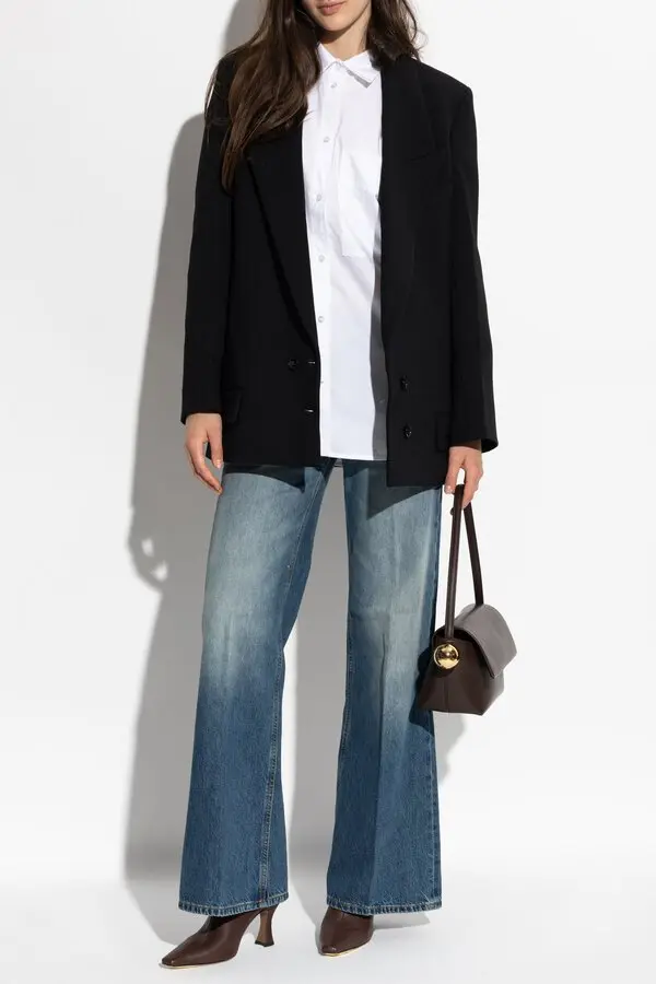 Victoria Beckham Double-breasted Blazer - Black