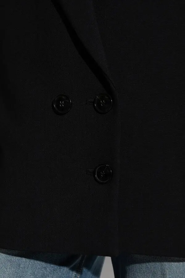 Victoria Beckham Double-breasted Blazer - Black