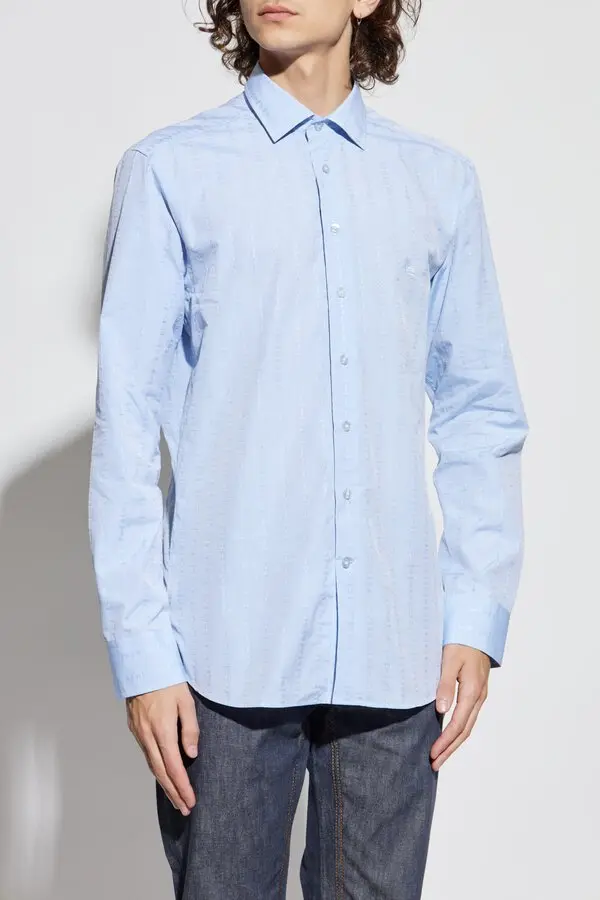 Etro Patterned Shirt - Light Blue