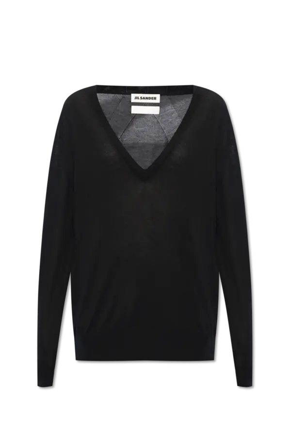 JIL SANDER Cashmere V-neck Sweater