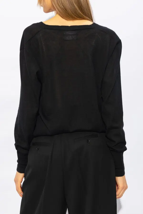 JIL SANDER Cashmere V-neck Sweater
