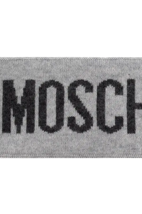 Moschino Logo Headband - Grey