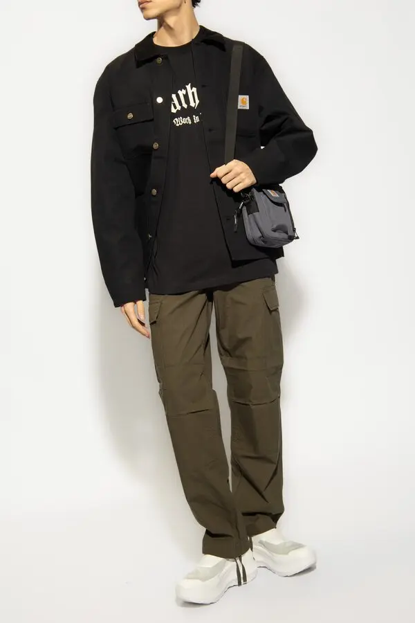 Carhartt Work In Progress Trousers With Logo