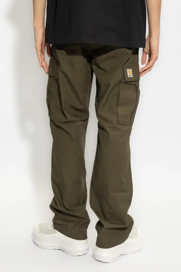 Carhartt Work In Progress Trousers With Logo