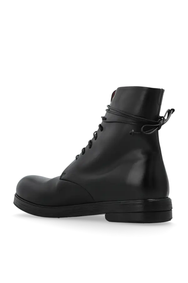 Marsèll Leather Ankle Boots - Black