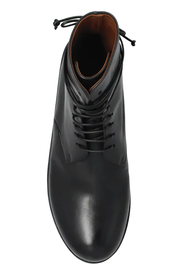 Marsèll Leather Ankle Boots - Black