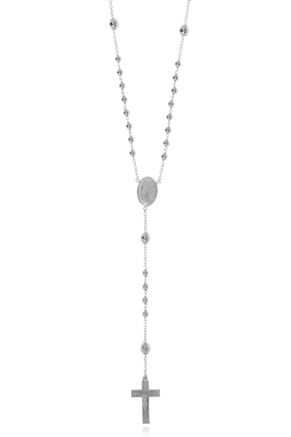 Dolce & Gabbana Rosary-style Necklace - Silver