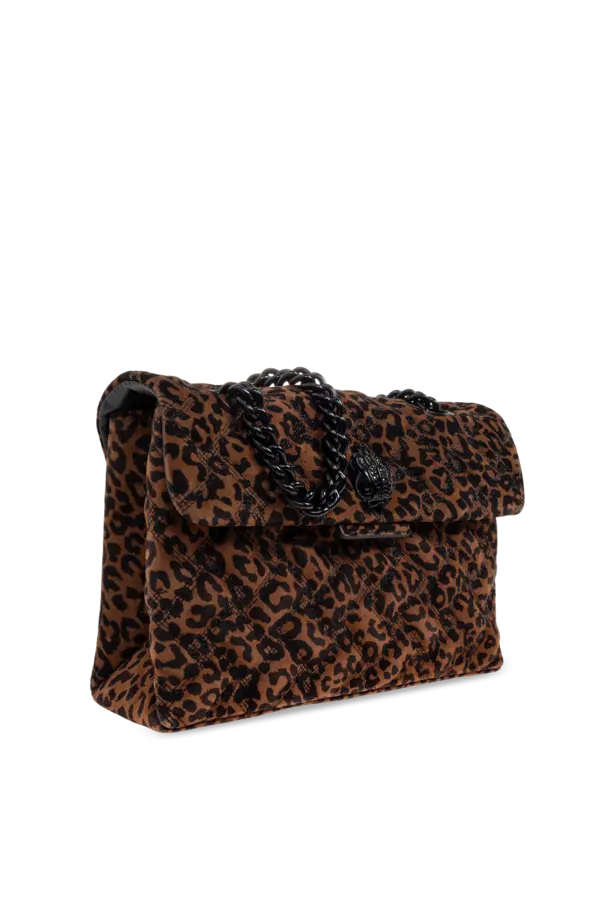 Kurt Geiger Kensington Leopard Print Shoulder Bag