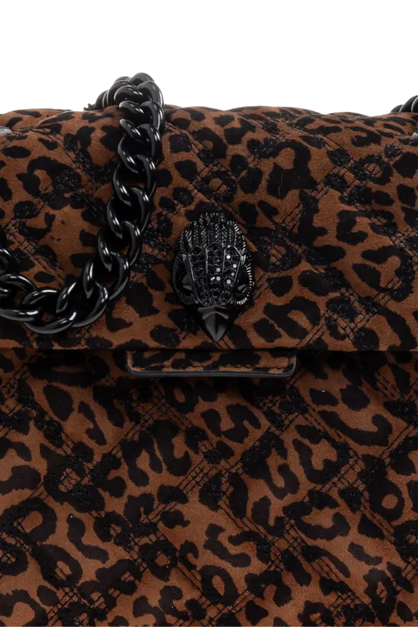 Kurt Geiger Kensington Leopard Print Shoulder Bag
