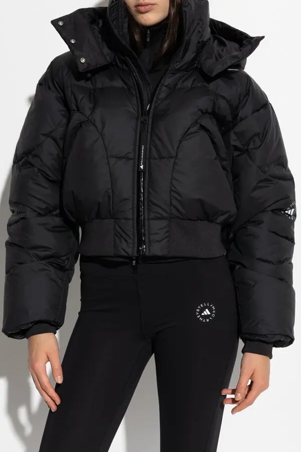 Adidas By Stella McCartney Logo Cropped Jacket