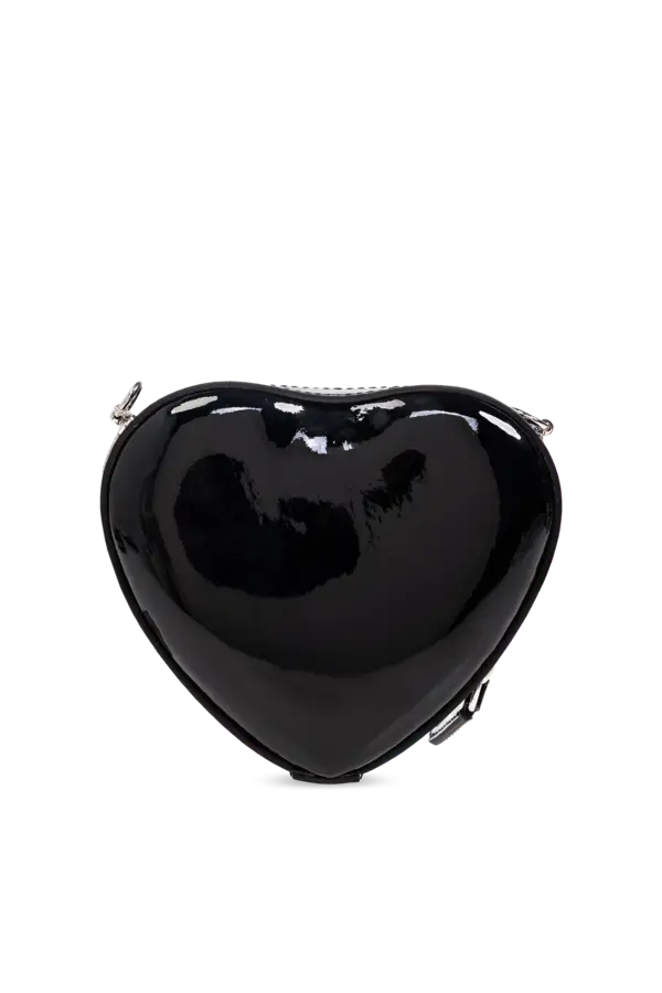 VIVIENNE WESTWOOD Heart-shaped Shoulder Bag - Black