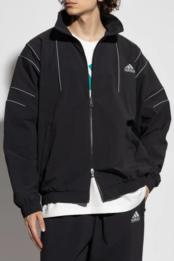 Adidas Originals By Alexander Wang Stand-up Collar Jacket