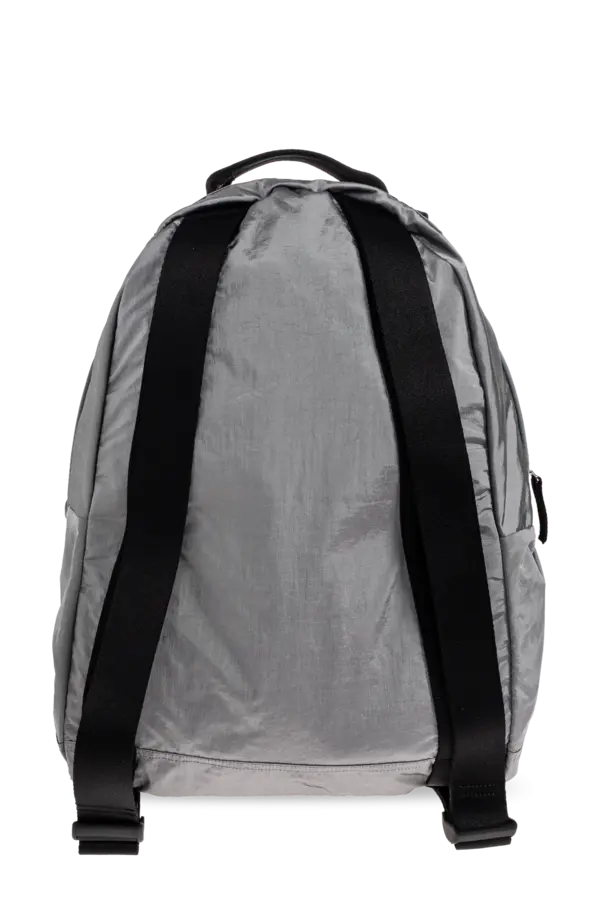 Stone Island Backpack With Logo - Grey