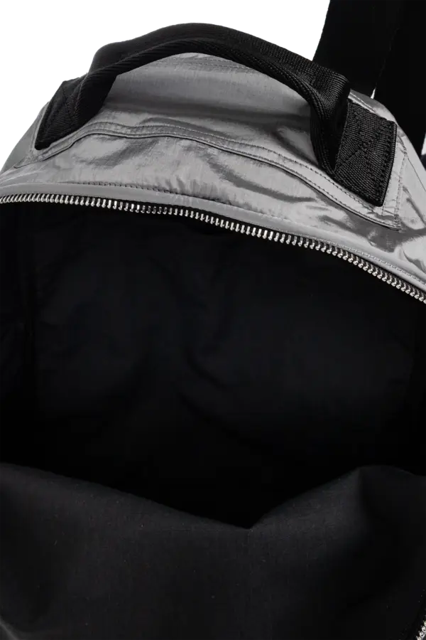 Stone Island Backpack With Logo - Grey