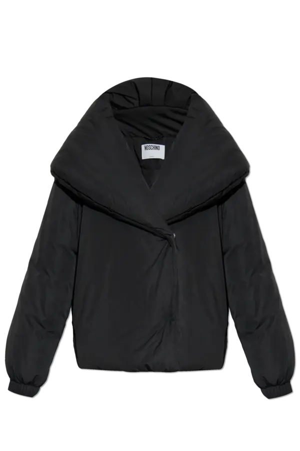 Moschino Oversized Insulated Jacket With Wide Collar