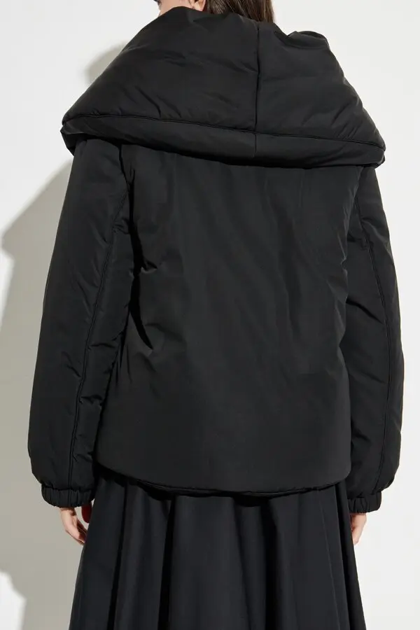 Moschino Oversized Insulated Jacket With Wide Collar